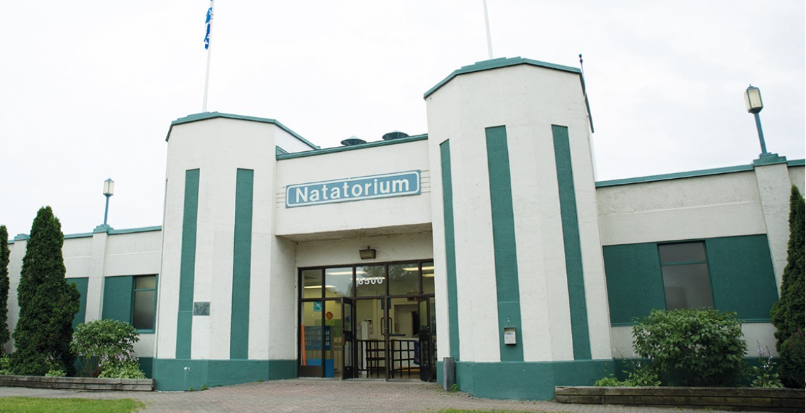Travaux préliminaires au Natatorium - Explore Verdun IDS