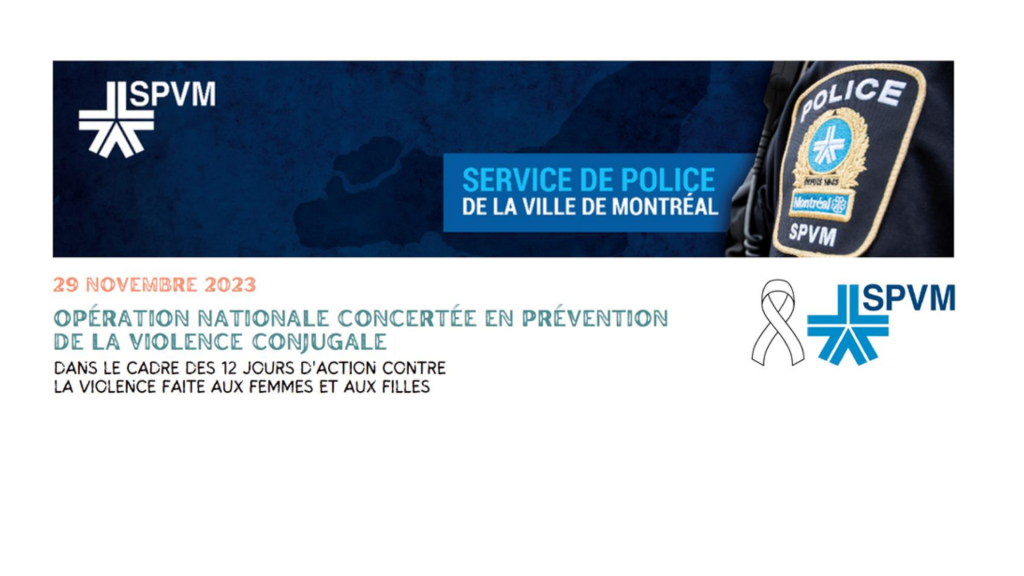 SPVM – Violence et sensibilisation | Explore Verdun IDS